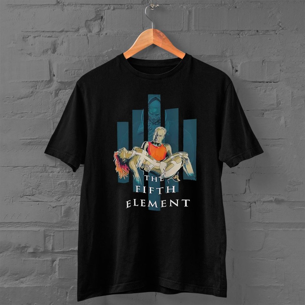 The Fifth Element T-Shirt The Fifth Element Movie 4, … - Gem